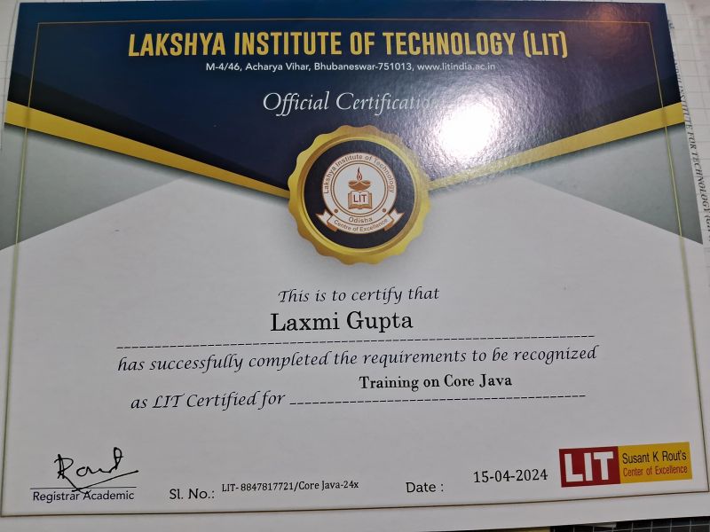 Laxmi Gupta on LinkedIn: #java #corejava #programming # ... Laxmi Gupta on LinkedIn: #java #corejava #programming # ...