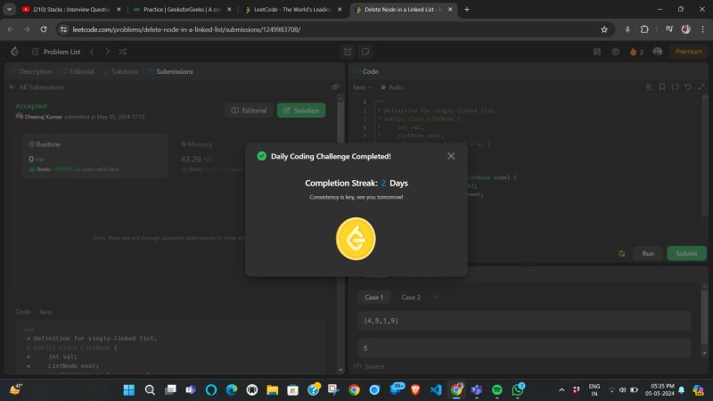 Dheeraj Kumar on LinkedIn: #leetcode #codingjourney #techtriumphs # ... Dheeraj Kumar on LinkedIn: #leetcode #codingjourney #techtriumphs # ...