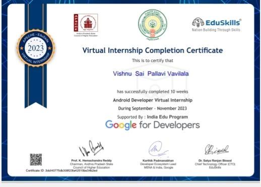 Pallavi Vavilala on LinkedIn: 🌟 Exciting News: Completed a rewarding ... Pallavi Vavilala on LinkedIn: 🌟 Exciting News: Completed a rewarding ...