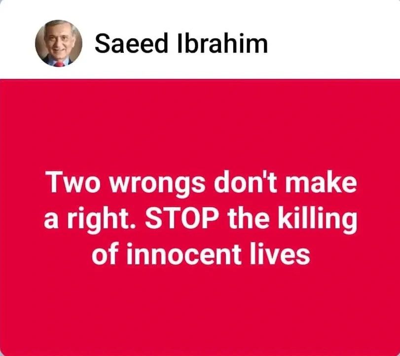 Saeed Ibrahim posted on LinkedIn Saeed Ibrahim posted on LinkedIn
