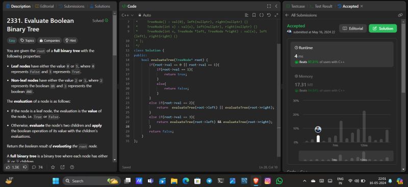 Sahanee Arman on LinkedIn: #dsa #problemsolving #leetcode # ... Sahanee Arman on LinkedIn: #dsa #problemsolving #leetcode # ...