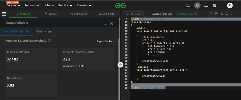 Keshav Garg on LinkedIn: #100daysofcode #codingjourney #dsa #cpp # ... Keshav Garg on LinkedIn: #100daysofcode #codingjourney #dsa #cpp # ...