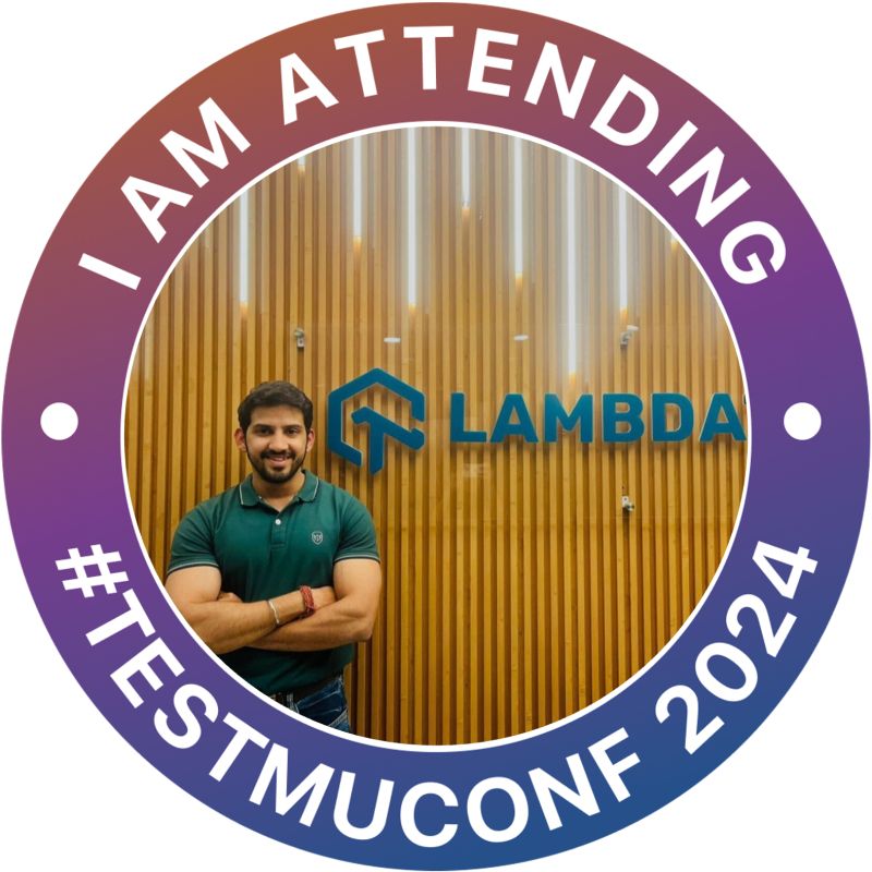 Piyush Sharma on LinkedIn: #testmuconf #qa #conference #lambdatestyourapps Piyush Sharma on LinkedIn: #testmuconf #qa #conference #lambdatestyourapps