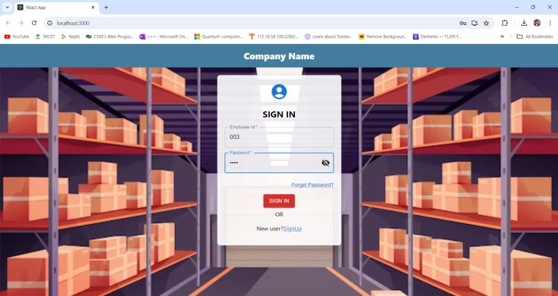 Giriprasath R on LinkedIn: #reactapp #stockmanagement #innovation # ... Giriprasath R on LinkedIn: #reactapp #stockmanagement #innovation # ...