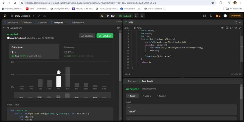 Jayanth Prathab Rajavelu on LinkedIn: #slidingwindow #hope #leetcode Jayanth Prathab Rajavelu on LinkedIn: #slidingwindow #hope #leetcode