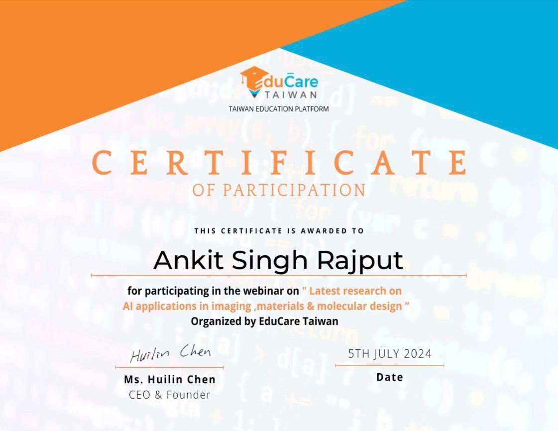 Ankit Kumar Singh on LinkedIn: #educaretaiwan Ankit Kumar Singh on LinkedIn: #educaretaiwan