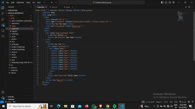 Vedansh porwal on LinkedIn: #webapplication #newlearning #tictactoe # ... Vedansh porwal on LinkedIn: #webapplication #newlearning #tictactoe # ...
