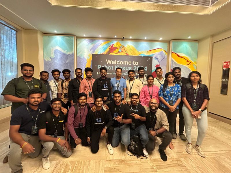 ARAVIND KUMAR J on LinkedIn: #reactnexus #react #chennaireact ARAVIND KUMAR J on LinkedIn: #reactnexus #react #chennaireact