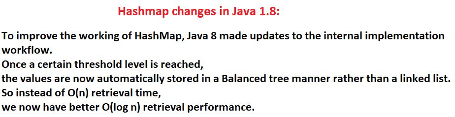 Sankar Karra on LinkedIn: Hashmap changes in java 1.8 Sankar Karra on LinkedIn: Hashmap changes in java 1.8