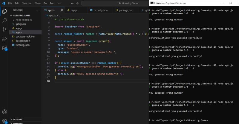 Aqsa Memon on LinkedIn: #typescript #coding #project Aqsa Memon on LinkedIn: #typescript #coding #project