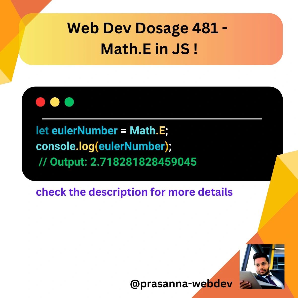 Prasanna D on LinkedIn: #webdevelopment #javascript #coding101 Prasanna D on LinkedIn: #webdevelopment #javascript #coding101