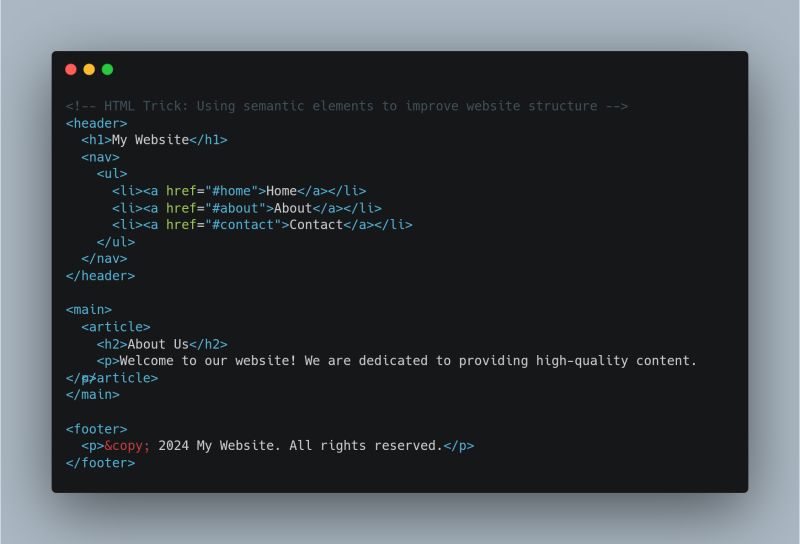 Sriram Raavi on LinkedIn: Day18/60: This HTML code demonstrates the use ... Sriram Raavi on LinkedIn: Day18/60: This HTML code demonstrates the use ...