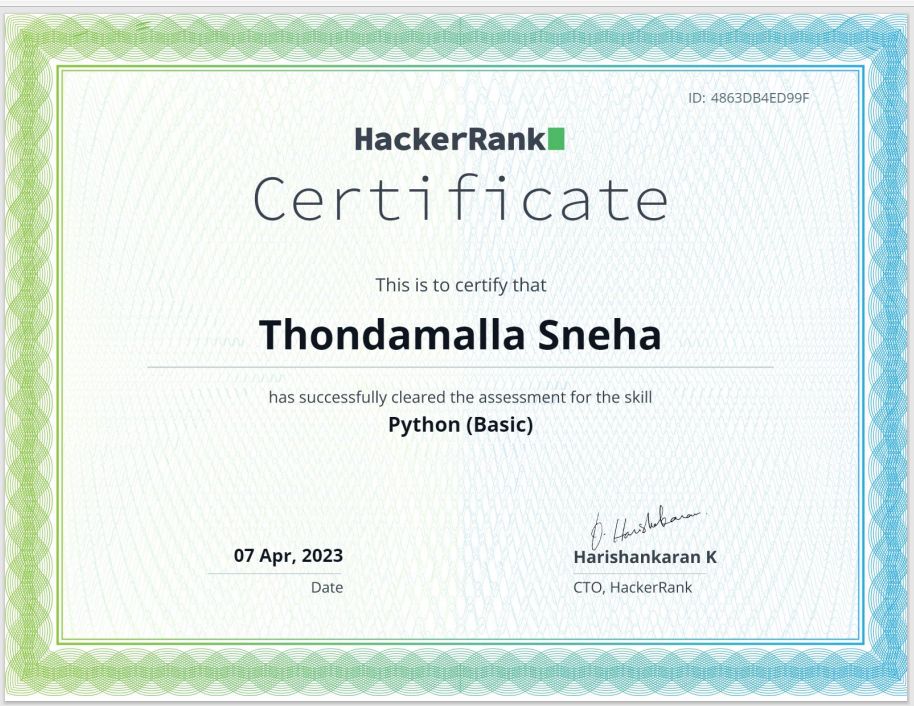 Sneha Thondamalla on LinkedIn: #python #pythonforbeginners # ... Sneha Thondamalla on LinkedIn: #python #pythonforbeginners # ...
