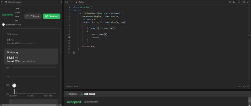 Abhishek Singh Mehra on LinkedIn: #dsa #dsachallenge #leetcode Abhishek Singh Mehra on LinkedIn: #dsa #dsachallenge #leetcode