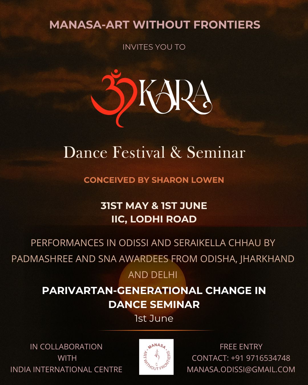 Sharon Lowen on LinkedIn: Omkara Dance Festival & Parivartan ... Sharon Lowen on LinkedIn: Omkara Dance Festival & Parivartan ...