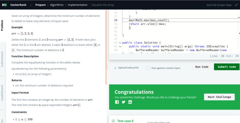 G soujanya on LinkedIn: #26daysofcodingchallenge #dsa #java #hackerrank G soujanya on LinkedIn: #26daysofcodingchallenge #dsa #java #hackerrank