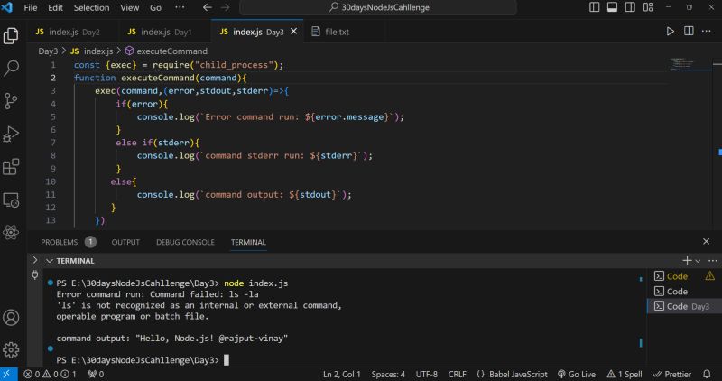 Vinay Rajput on LinkedIn: #30daysofnodejs #30daysofnodejs ... Vinay Rajput on LinkedIn: #30daysofnodejs #30daysofnodejs ...