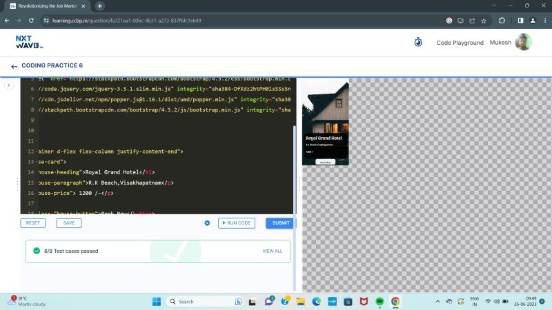 mukesh dangi on LinkedIn: #day5 #30daysofcodechallenge #ccbp #nxtwave ... mukesh dangi on LinkedIn: #day5 #30daysofcodechallenge #ccbp #nxtwave ...