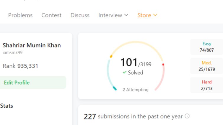 Shahriar Mumin Khan on LinkedIn: #leetcode #coding #problemsolving # ... Shahriar Mumin Khan on LinkedIn: #leetcode #coding #problemsolving # ...