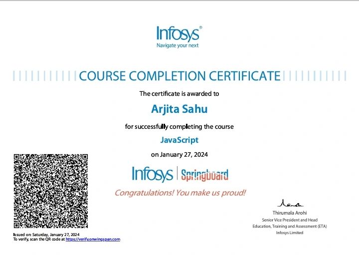 Arjita Sahu on LinkedIn: #javascript #javascript #coding # ... Arjita Sahu on LinkedIn: #javascript #javascript #coding # ...