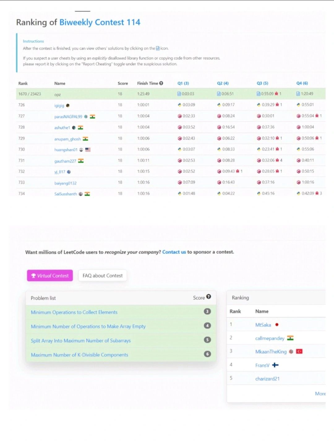 Yela Rahul on LinkedIn: #leetcode #globalrank1670 #codingchampion Yela Rahul on LinkedIn: #leetcode #globalrank1670 #codingchampion