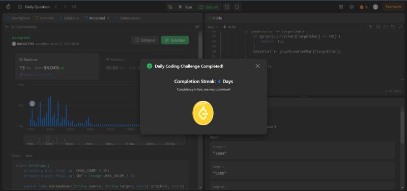 Balaji P on LinkedIn: #100daysofleetcode #leetcode #100dayschallenge # ... Balaji P on LinkedIn: #100daysofleetcode #leetcode #100dayschallenge # ...