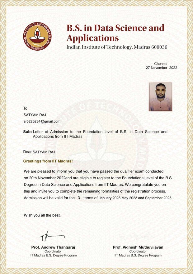 SATYAM RAJ on LinkedIn: #iitmadras #datarevolution #innovationnation # ... SATYAM RAJ on LinkedIn: #iitmadras #datarevolution #innovationnation # ...