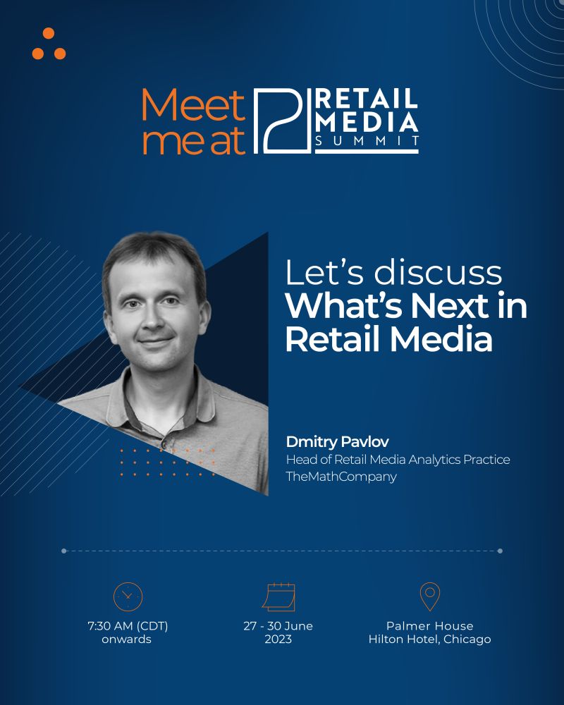 Dmitry Pavlov on LinkedIn: Please join me at the Retail Media Summit in ... Dmitry Pavlov on LinkedIn: Please join me at the Retail Media Summit in ...