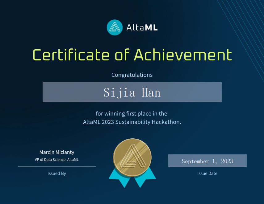 Sijia Han on LinkedIn: #sustainability #hackathon #innovation # ... Sijia Han on LinkedIn: #sustainability #hackathon #innovation # ...