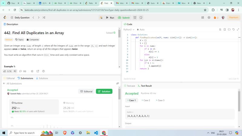 Suresh Paila on LinkedIn: #leetcode #potd #codingchallenge #array # ... Suresh Paila on LinkedIn: #leetcode #potd #codingchallenge #array # ...
