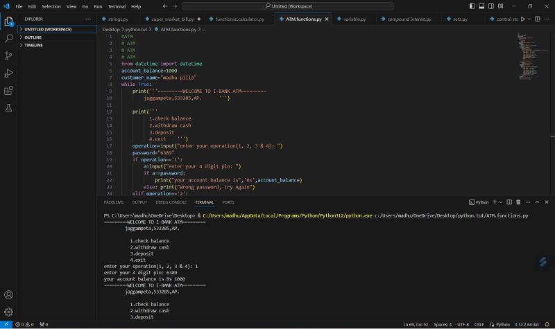 swamy Pilla on LinkedIn: #python swamy Pilla on LinkedIn: #python