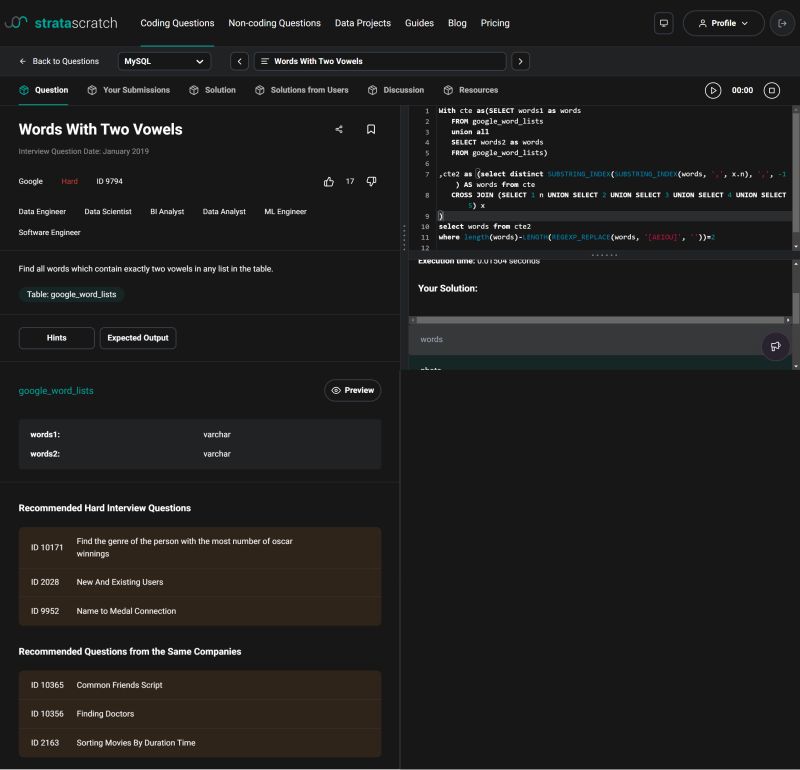 VARUN MENON on LinkedIn: #sqlchallenge #30daychallenge #leetcode # ... VARUN MENON on LinkedIn: #sqlchallenge #30daychallenge #leetcode # ...