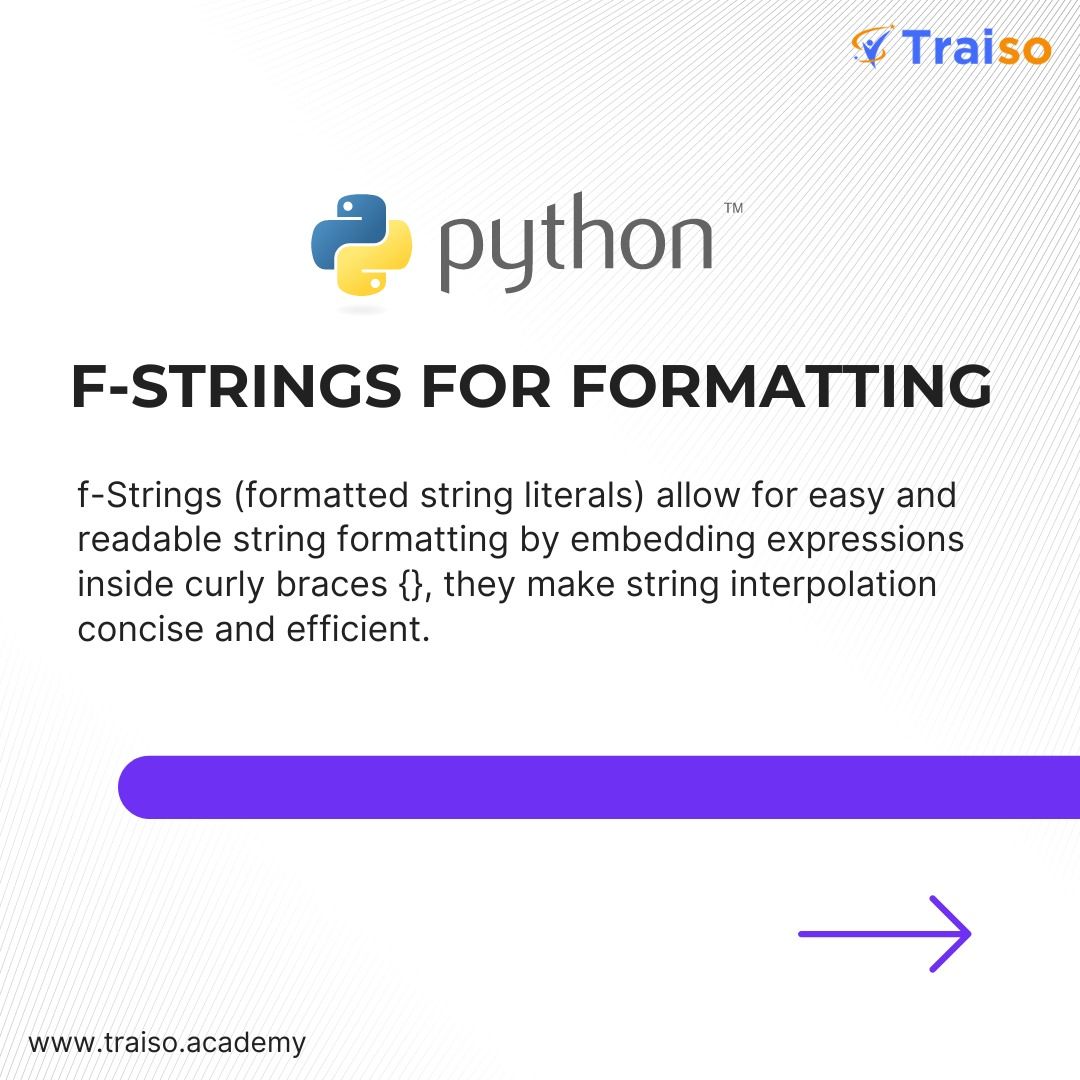Traiso Academy on LinkedIn: #python #codetips #learnpython #100daysofcode Traiso Academy on LinkedIn: #python #codetips #learnpython #100daysofcode
