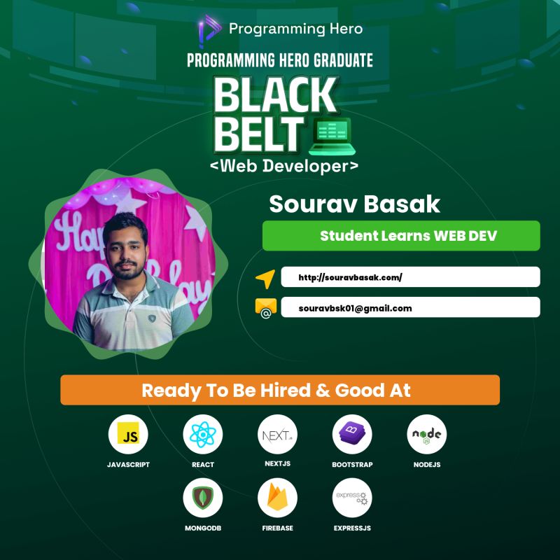 Sourav Basak on LinkedIn: #webdevelopment #mernstack #react #javascript Sourav Basak on LinkedIn: #webdevelopment #mernstack #react #javascript