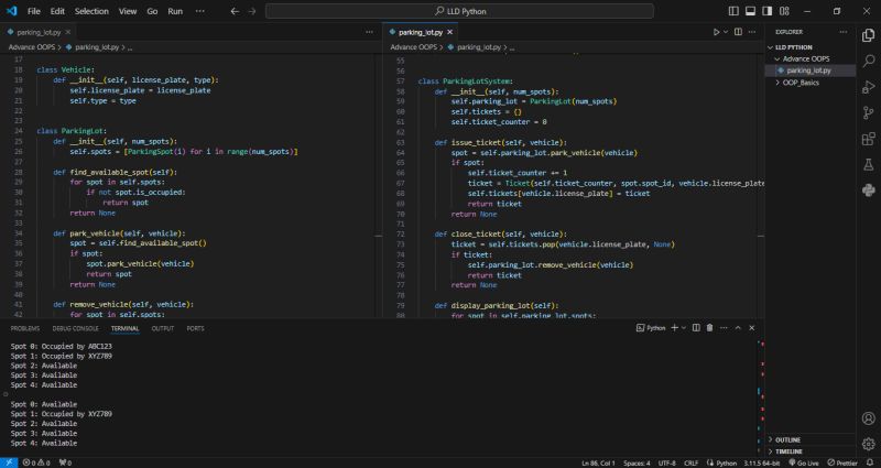 Vishva MV on LinkedIn: #python #programming #project #oop # ... Vishva MV on LinkedIn: #python #programming #project #oop # ...