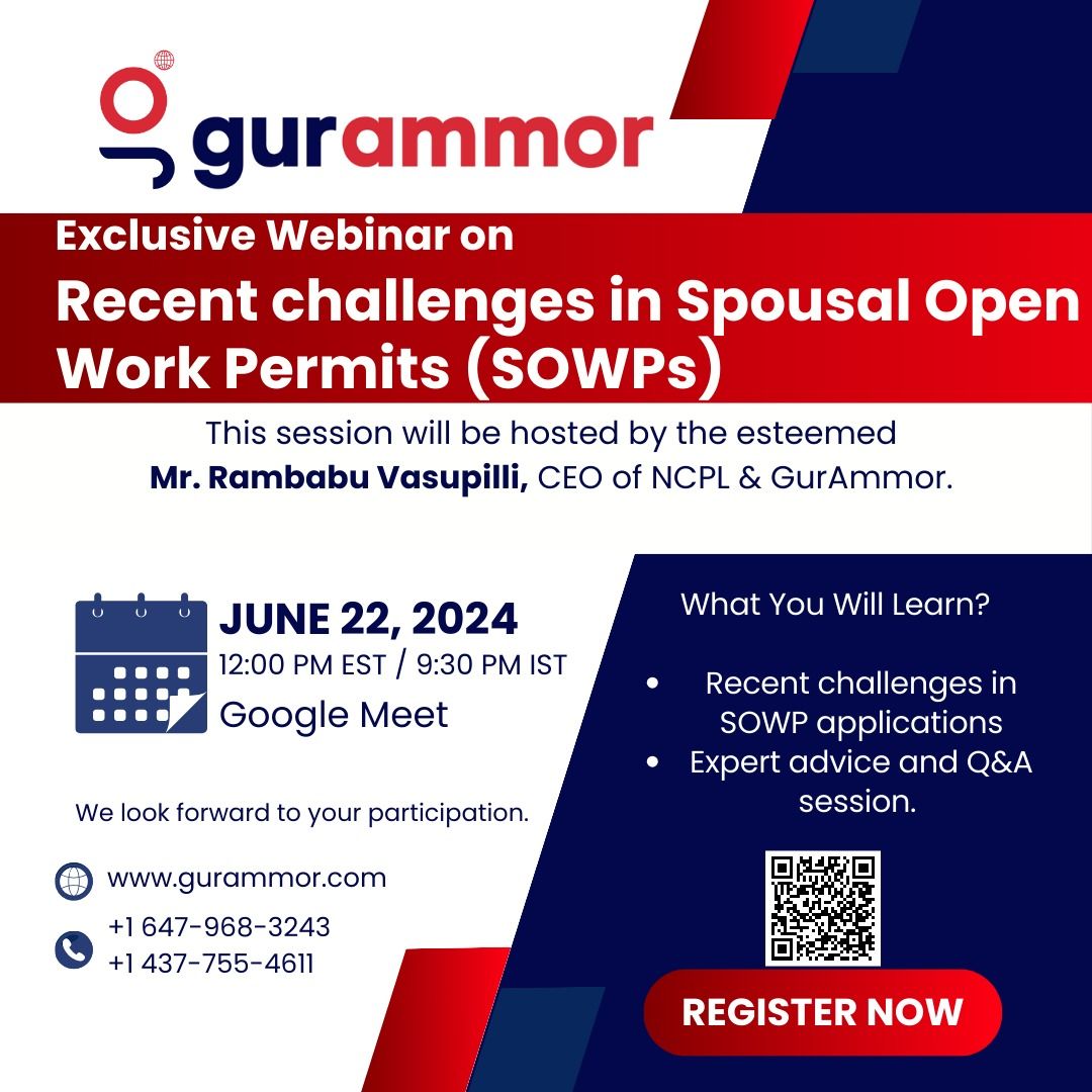 GurAmmor Inc on LinkedIn: #webinaralert #sowp #workpermits # ... GurAmmor Inc on LinkedIn: #webinaralert #sowp #workpermits # ...