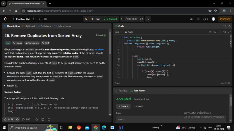 Rakesh Babu on LinkedIn: #leetcode #coding #problemsolving #programming ... Rakesh Babu on LinkedIn: #leetcode #coding #problemsolving #programming ...