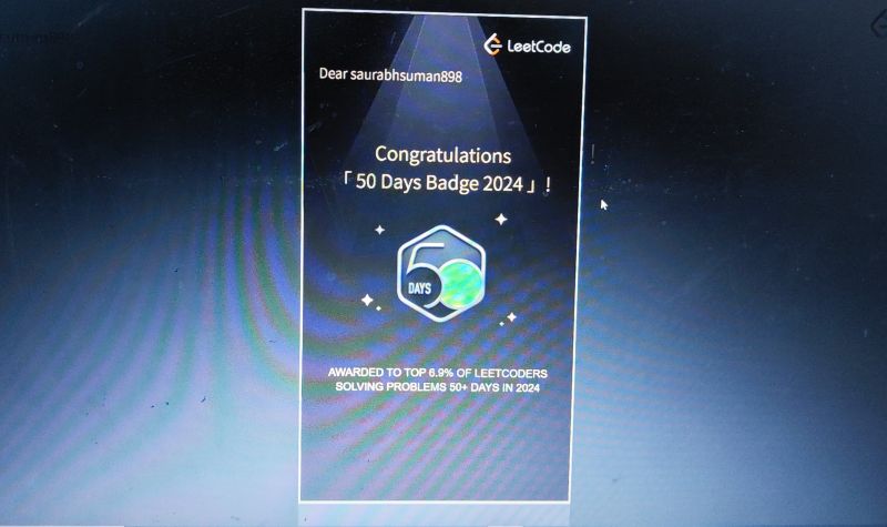 Suman Saurav on LinkedIn: #leetcode #50days #codingchallenge # ... Suman Saurav on LinkedIn: #leetcode #50days #codingchallenge # ...