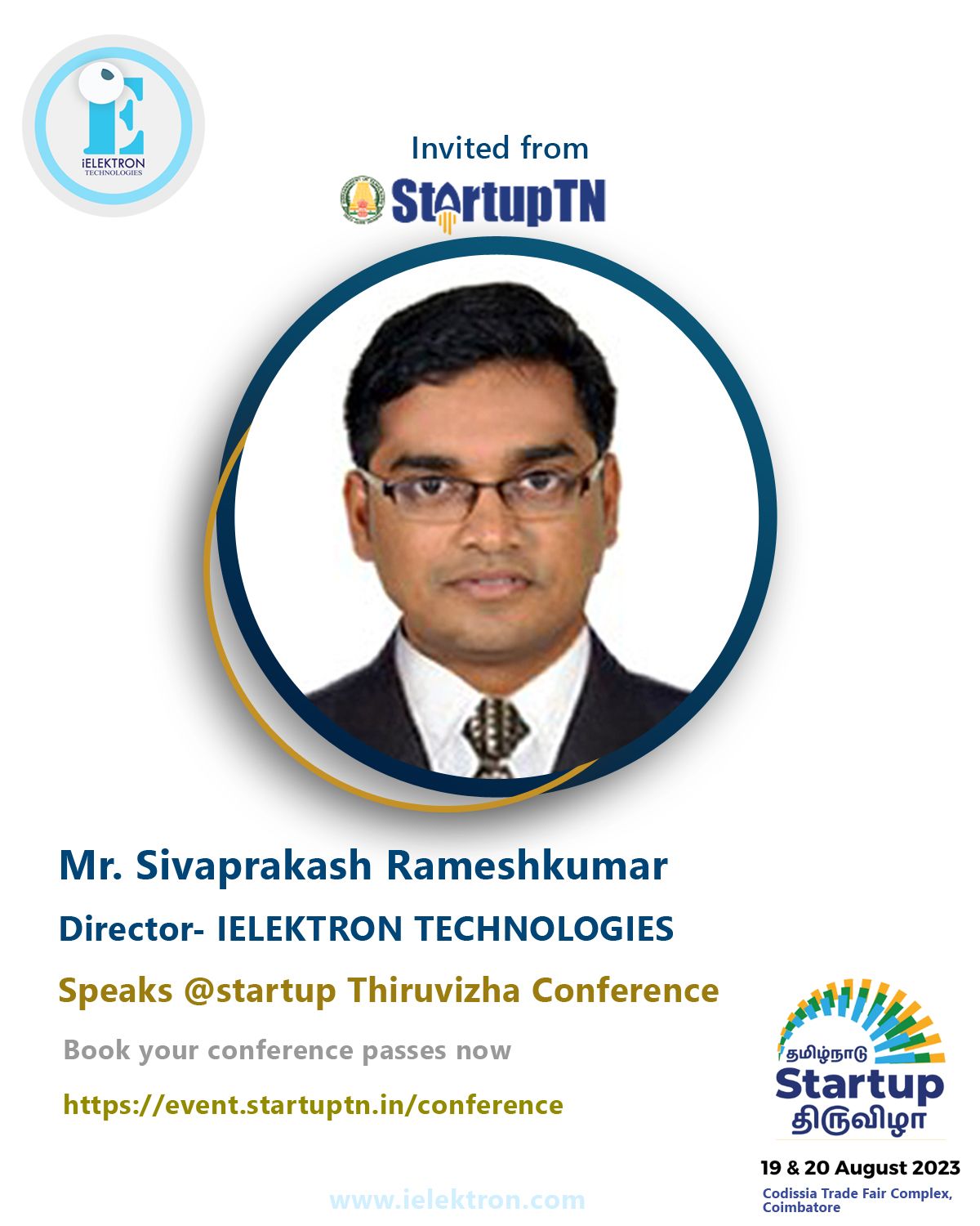 IELEKTRON TECHNOLOGIES PVT. LTD. on LinkedIn: #conference2023 # ... IELEKTRON TECHNOLOGIES PVT. LTD. on LinkedIn: #conference2023 # ...