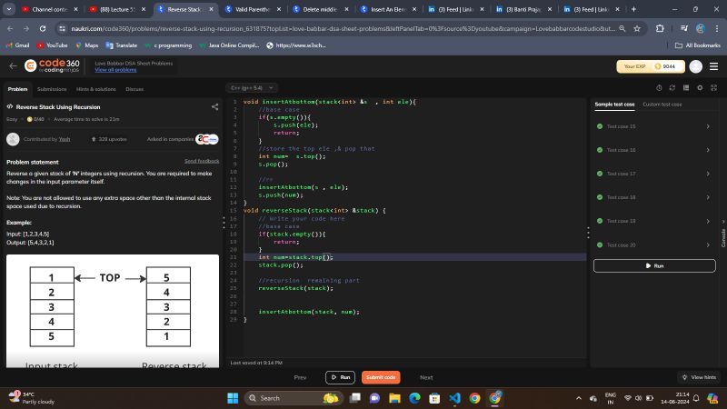 Banti Prajapati on LinkedIn: #coding #problemsolving # ... Banti Prajapati on LinkedIn: #coding #problemsolving # ...