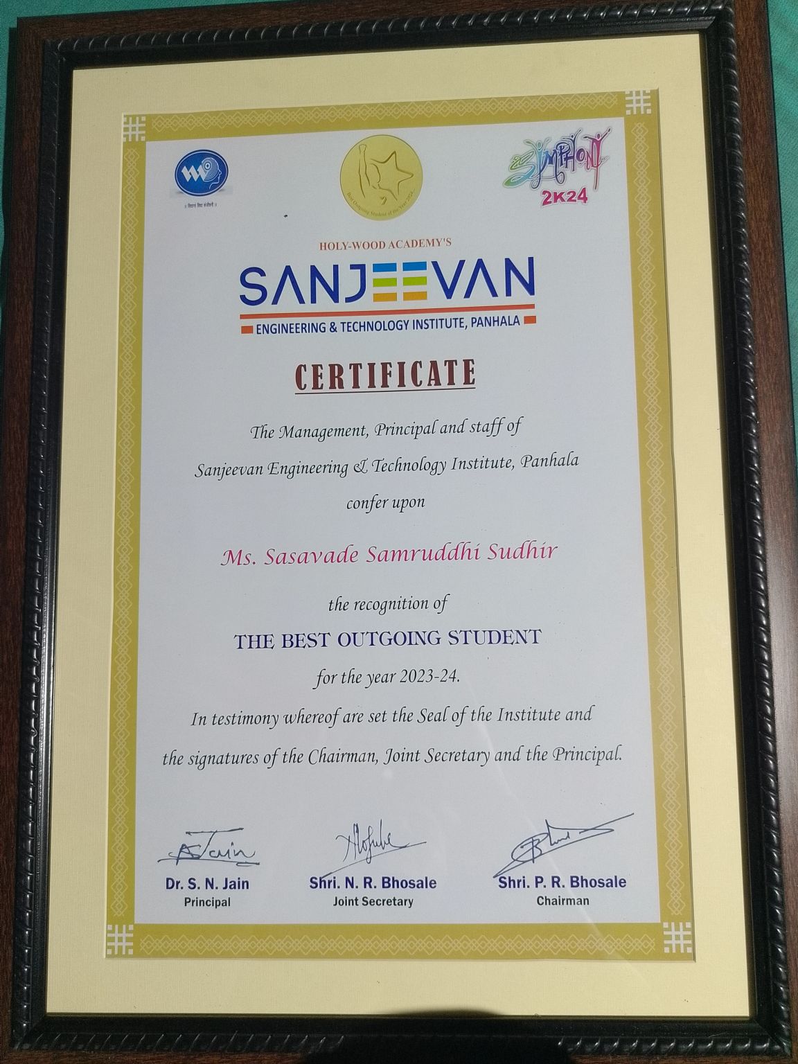 Samruddhi Sasavade on LinkedIn: #successmindset #goals2024 # ... Samruddhi Sasavade on LinkedIn: #successmindset #goals2024 # ...