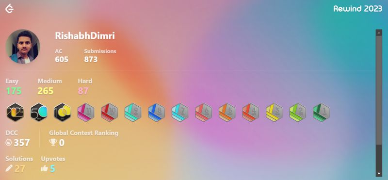 Rishabh Dimri on LinkedIn: #leetcode #codingjourney #consistency # ... Rishabh Dimri on LinkedIn: #leetcode #codingjourney #consistency # ...