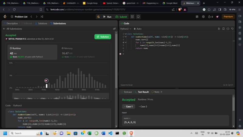 MITHIL PRANAV R S on LinkedIn: #day_31 #100daysofcode #leetcode # ... MITHIL PRANAV R S on LinkedIn: #day_31 #100daysofcode #leetcode # ...