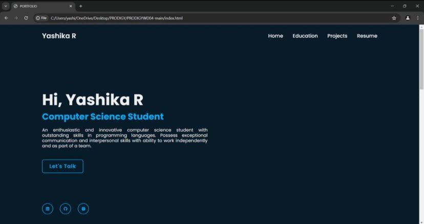 Yashika Rajesh on LinkedIn: #webdevelopment #internship # ... Yashika Rajesh on LinkedIn: #webdevelopment #internship # ...