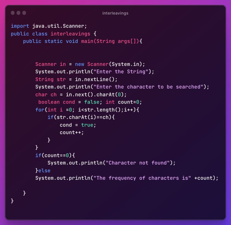 Reedam Ranjan on LinkedIn: #interleavings #java #100daysofcode # ... Reedam Ranjan on LinkedIn: #interleavings #java #100daysofcode # ...