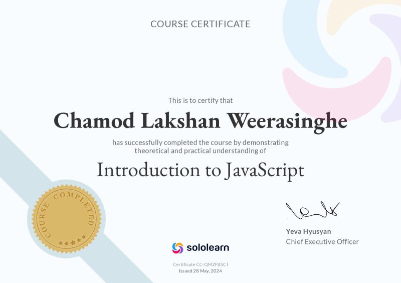 Chamod Weerasinghe on LinkedIn: #webdevelopment #javascript #coding # ... Chamod Weerasinghe on LinkedIn: #webdevelopment #javascript #coding # ...