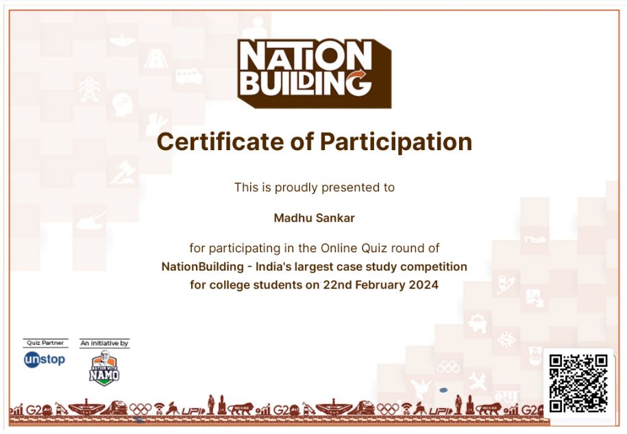 Madhu Sankar S on LinkedIn: I’m thrilled to announce that I’ve recently ... Madhu Sankar S on LinkedIn: I’m thrilled to announce that I’ve recently ...