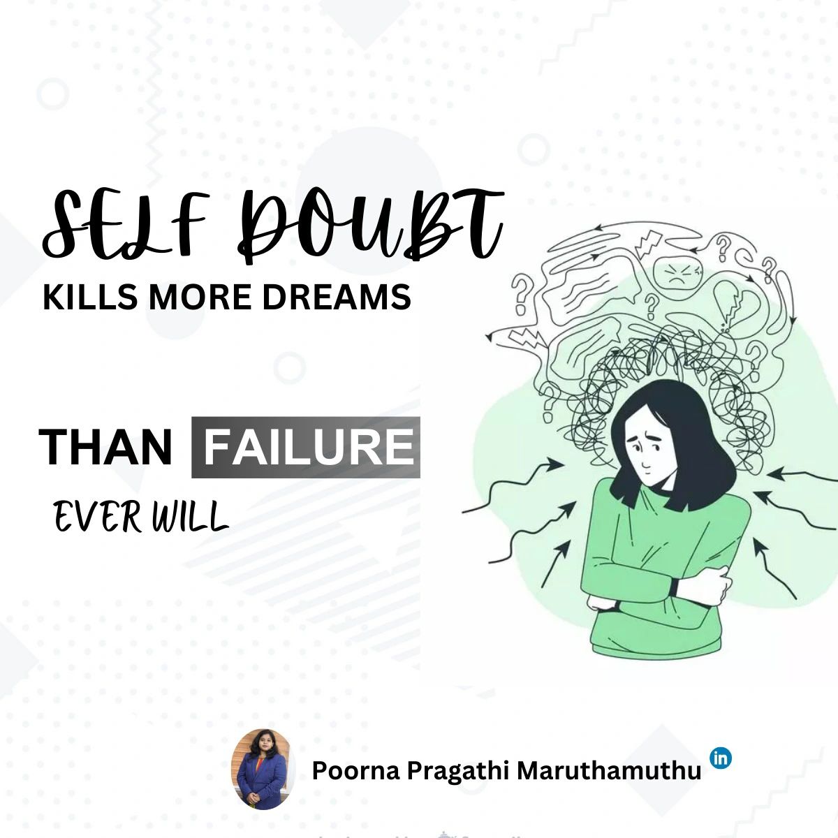 Poorna Pragathi Maruthamuthu on LinkedIn: #dreambig #yougotthis # ... Poorna Pragathi Maruthamuthu on LinkedIn: #dreambig #yougotthis # ...