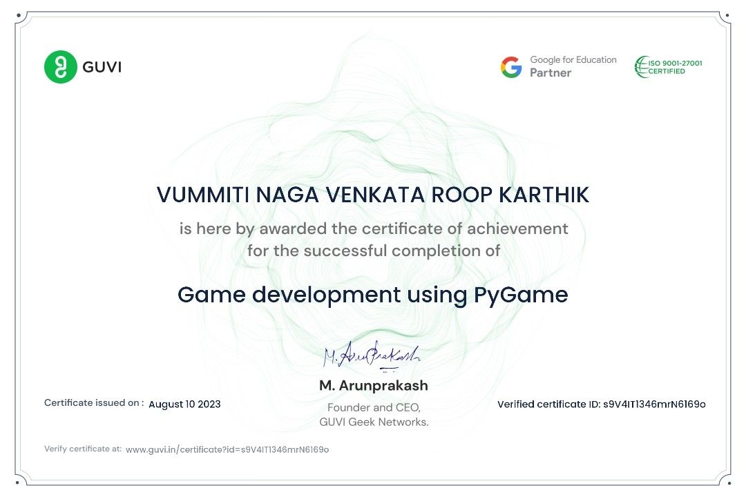 _ᐁΝᐁᎡ ᏦᐃᎡͲᎻᏆᏦ_ vnvr karthik on LinkedIn: #python #pygame # ... _ᐁΝᐁᎡ ᏦᐃᎡͲᎻᏆᏦ_ vnvr karthik on LinkedIn: #python #pygame # ...