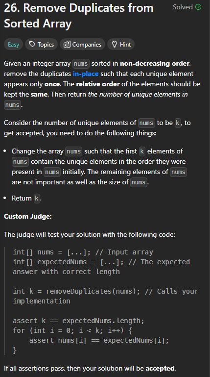 Hao Lam on LinkedIn: Random Leetcode Series Problem #26 - Remove ... Hao Lam on LinkedIn: Random Leetcode Series Problem #26 - Remove ...